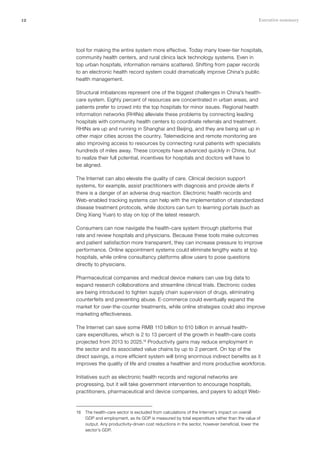 McKinsey Global Institute: China’s digital transformation, executive ...