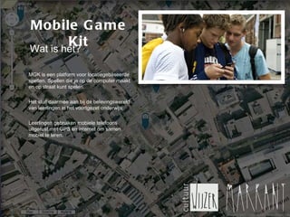 Mobile Game Kit | PPT | Mobile Games | Video Gaming