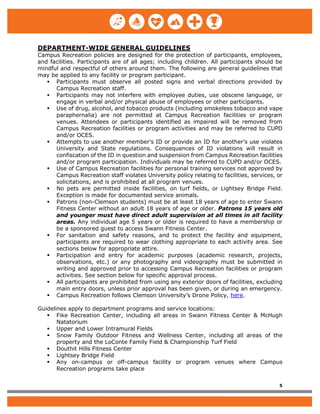 Campus recreation policies_and_procedures | PDF
