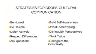 Cross-Cultural Communication Workshop | PPTX