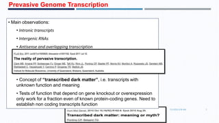 Long non coding RNA or lncRNA | PPTX