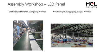 MGL Old & New LED Panel Factory | PPT