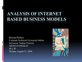 Internet Models | PPT