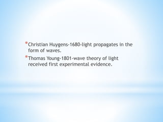 LIGHT SUPERPOSITION & CHARACTERS | PPT