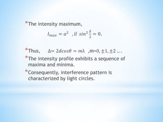 LIGHT SUPERPOSITION & CHARACTERS | PPT