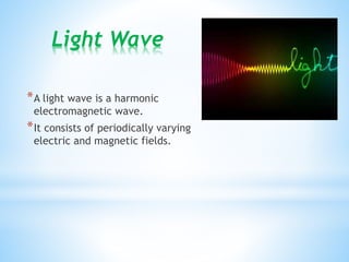 LIGHT SUPERPOSITION & CHARACTERS | PPT