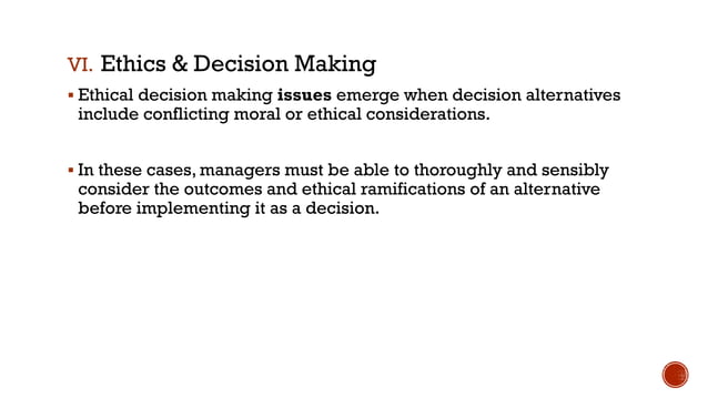 Principle of Management: Chapter 10 Decision Making | PPTX | Business ...