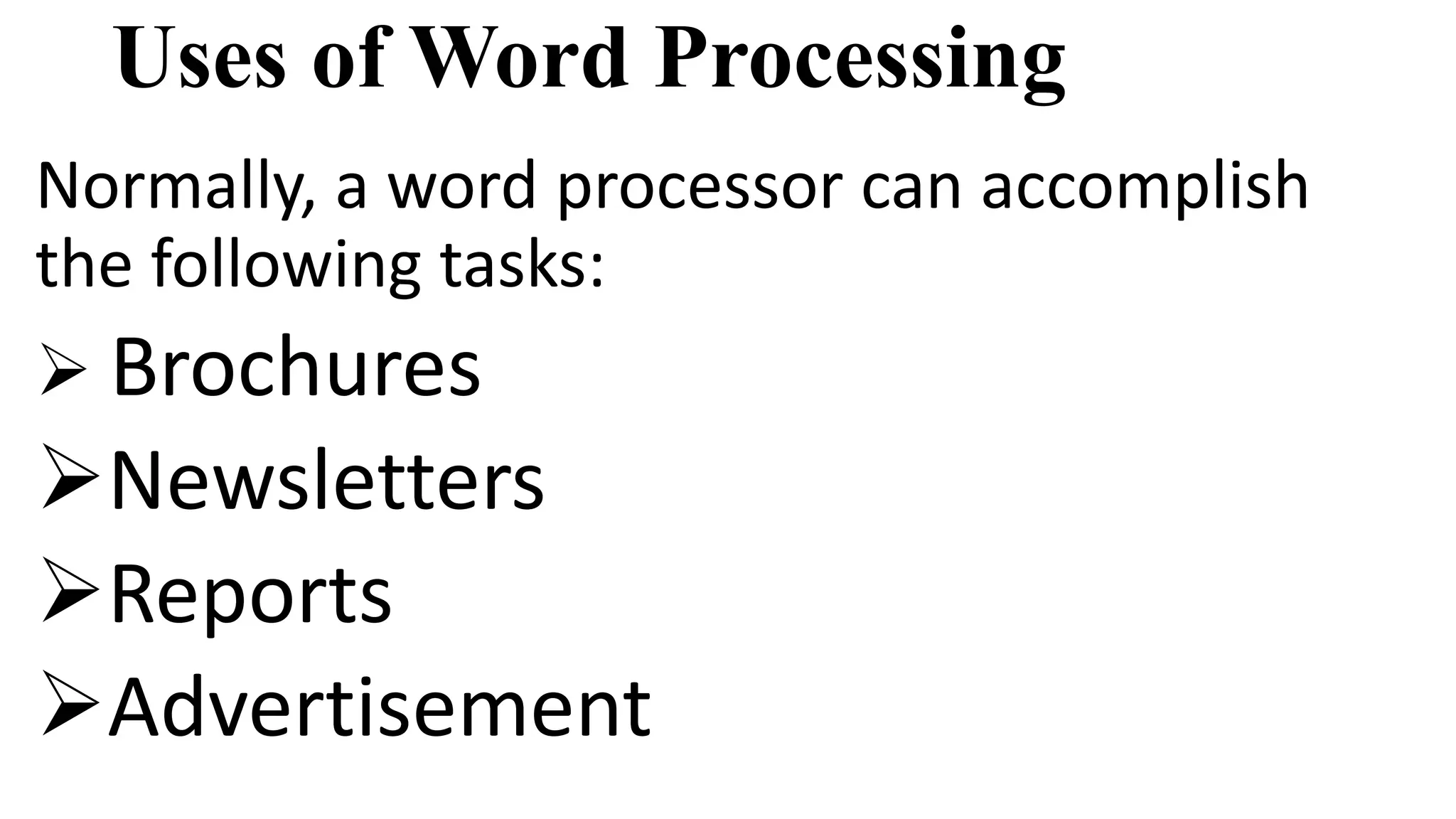Computer application in management for thrid year degree student | PPT