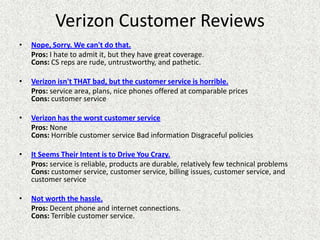 ATT vs. Verizon | PPTX