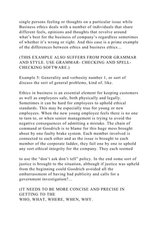 MGMT4308CASE STUDY PROJECT ONE INSTRUCTIONSThe CEO Who Sa.docx