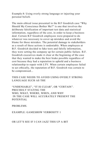 MGMT4308CASE STUDY PROJECT ONE INSTRUCTIONSThe CEO Who Sa.docx