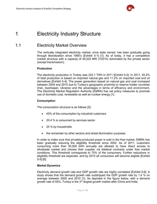Electricity Industry Analysis & A Competitive Strategy | PDF