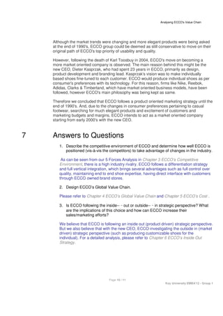 Value Chain Analysis | PDF