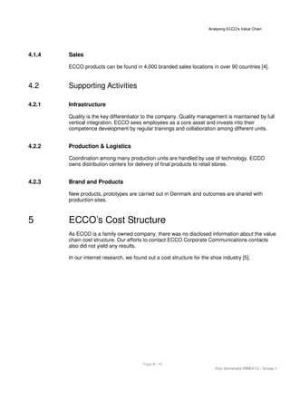 Value Chain Analysis | PDF