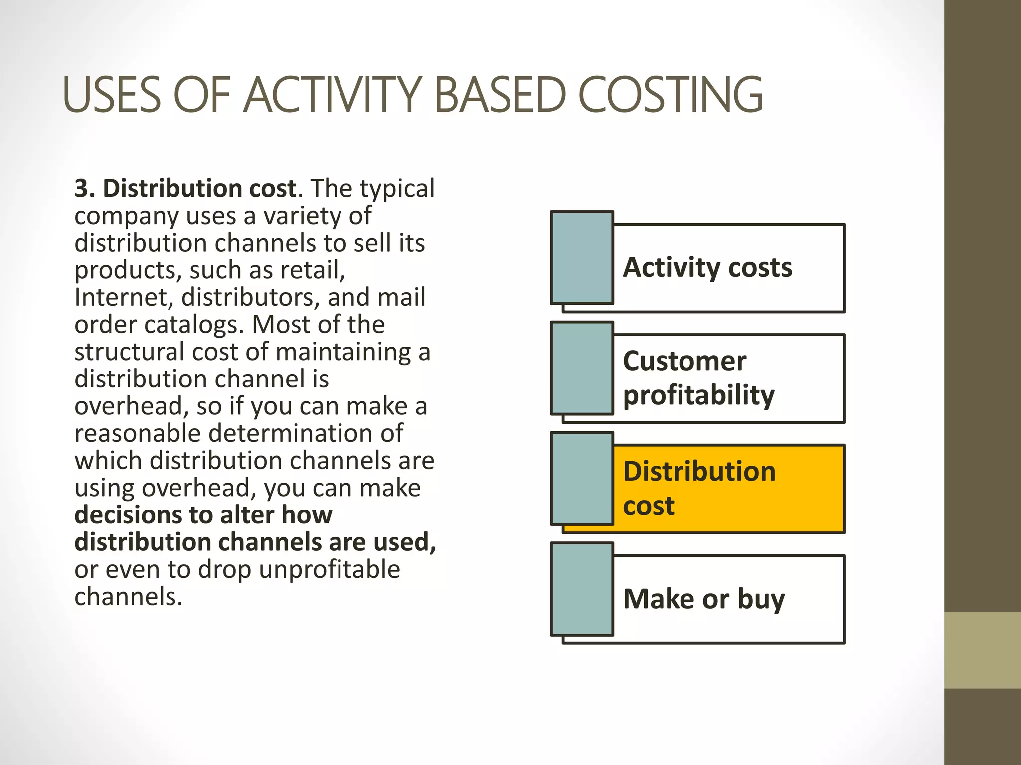 Chapter 11 : Activity Based Costing and Accounting Information | PPTX