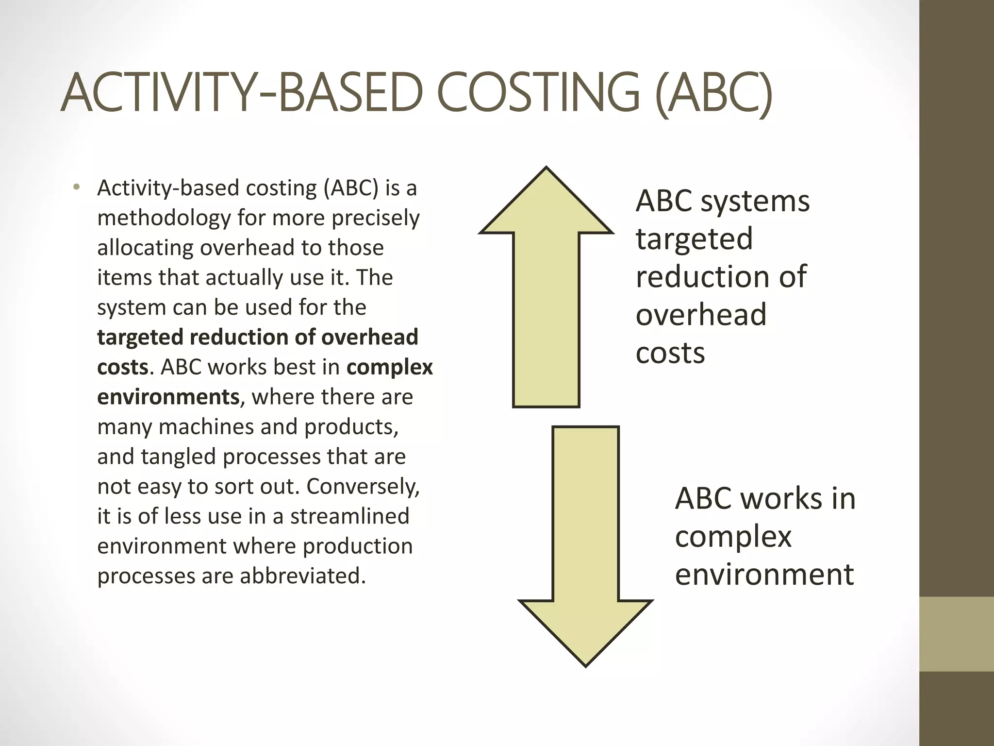 Chapter 11 : Activity Based Costing and Accounting Information | PPTX