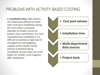Chapter 11 : Activity Based Costing and Accounting Information | PPTX