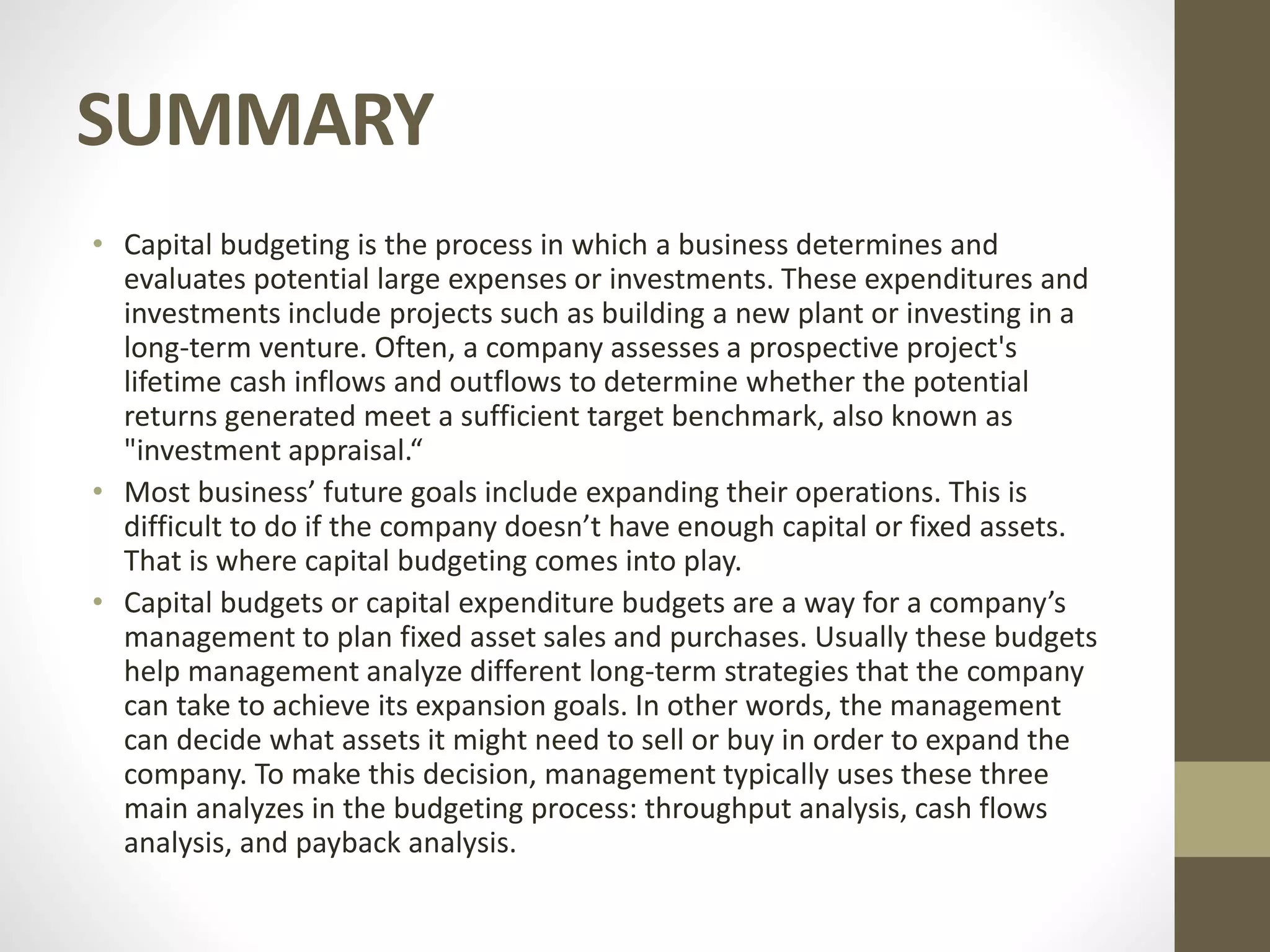 Management Accounting Chapter 12 : Budgeting | PPTX