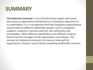 Chapter 7 : Evaluation and Pricing - Divisional Performance Measure | PPTX
