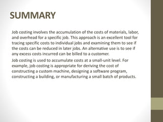 Chapter 8 : Types of Costing | PPTX