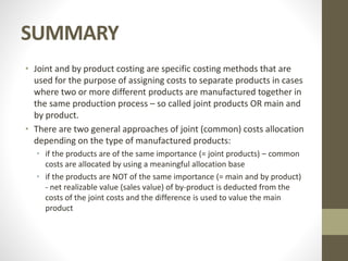 Chapter 8 : Types of Costing | PPTX