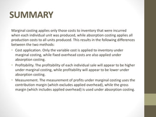 Chapter 8 : Types of Costing | PPTX