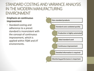 Chapter 9 : Standard Costing | PPTX
