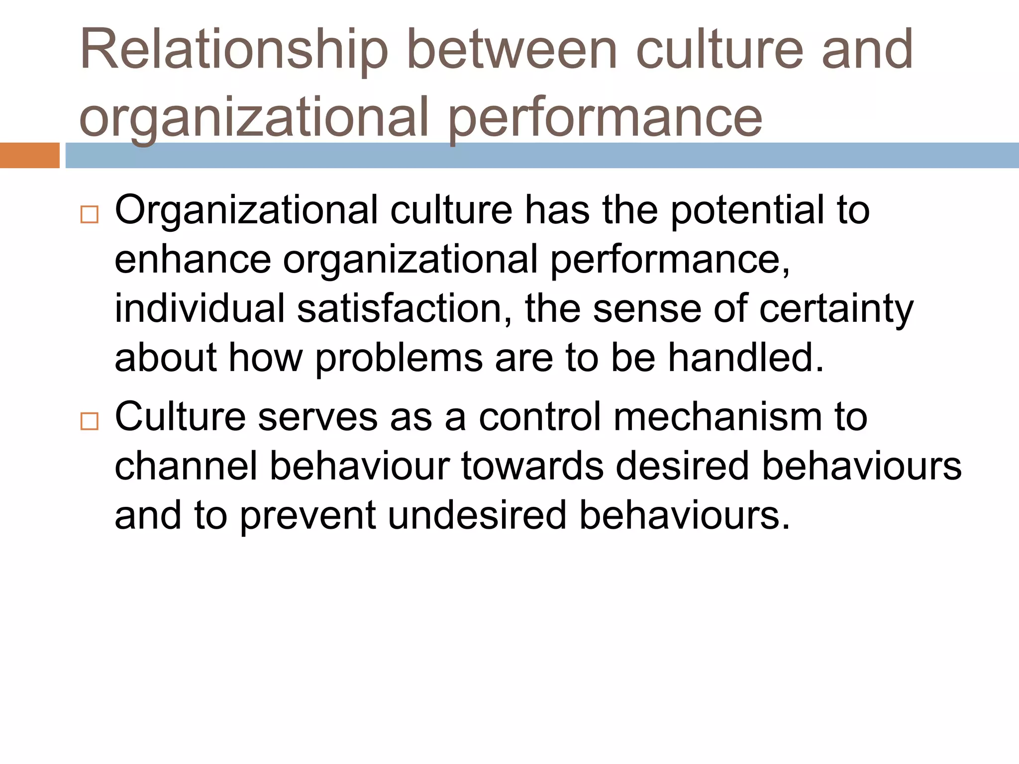 Organizational Culture | PPTX