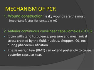 Mgmt of pcr | PPTX