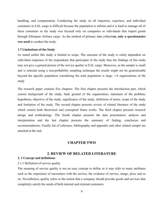 Research Methodology Findings and analysis Conclusion and ...