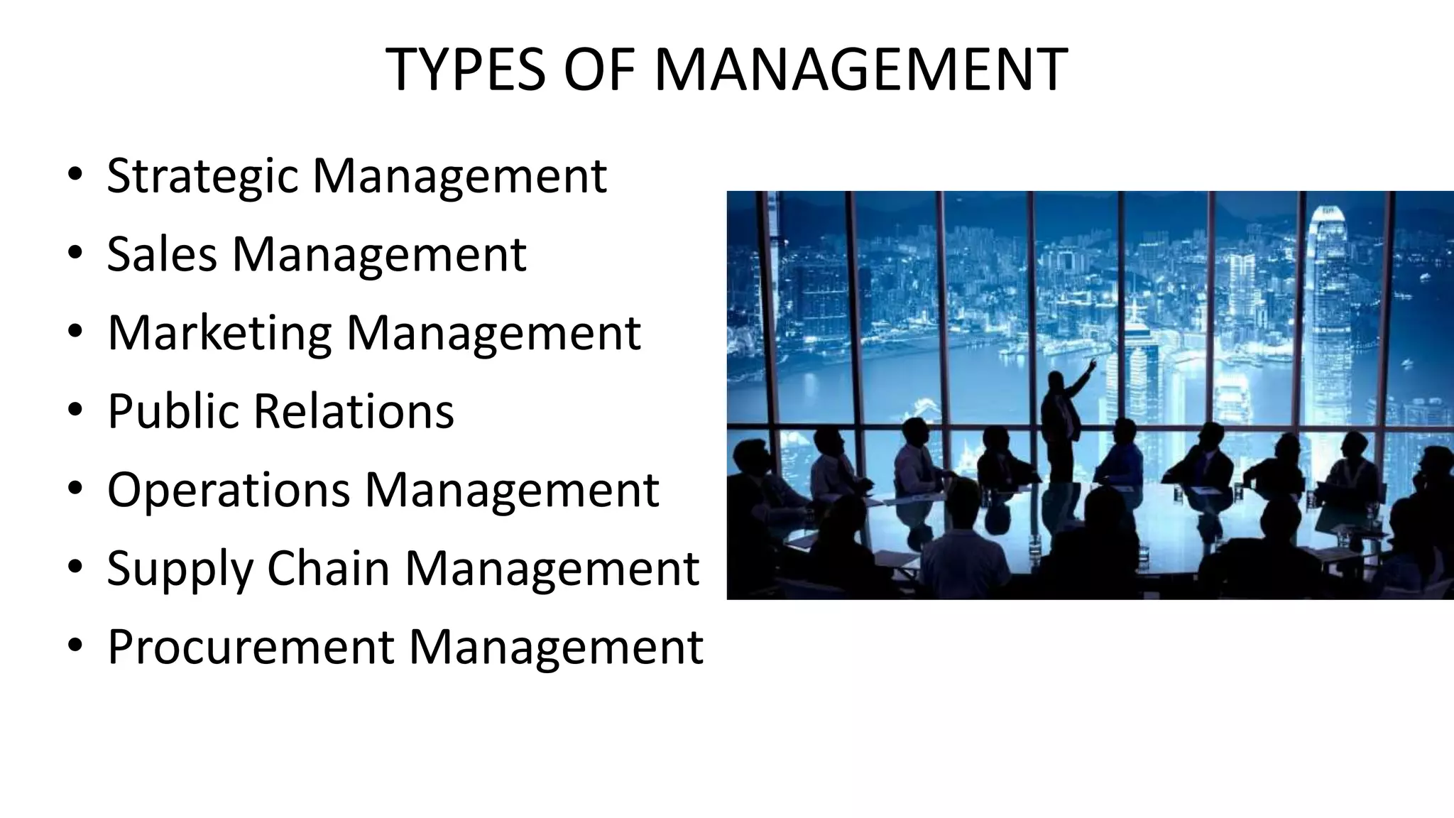 CONCEPT, TYPES, PRINCIPLES AND TECHNIQUES, THEORIES AND MODELS OF ...