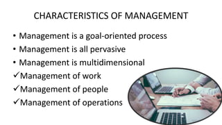 CONCEPT, TYPES, PRINCIPLES AND TECHNIQUES, THEORIES AND MODELS OF ...