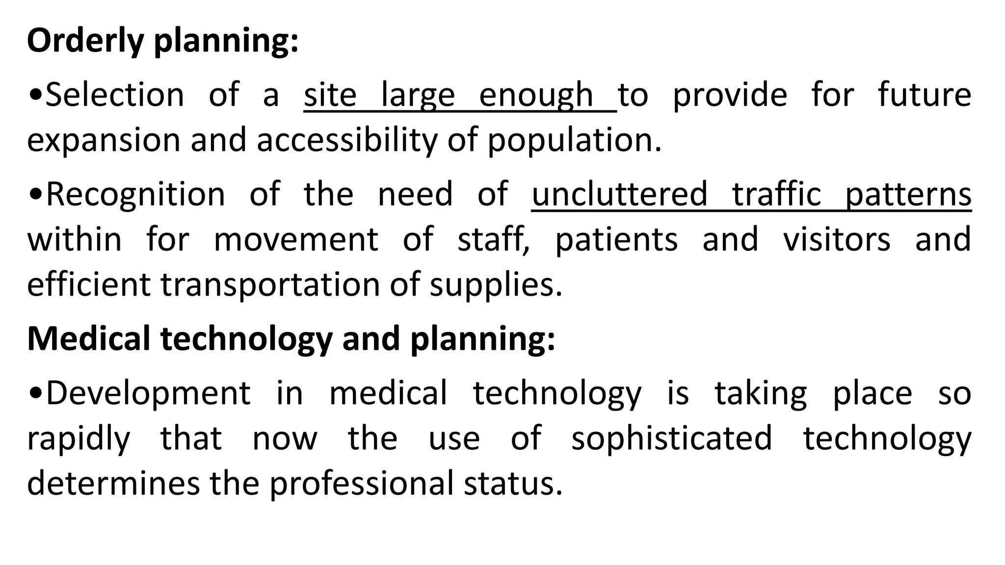 Planning and organizing: Hospital, unit and ancillary services | PPTX
