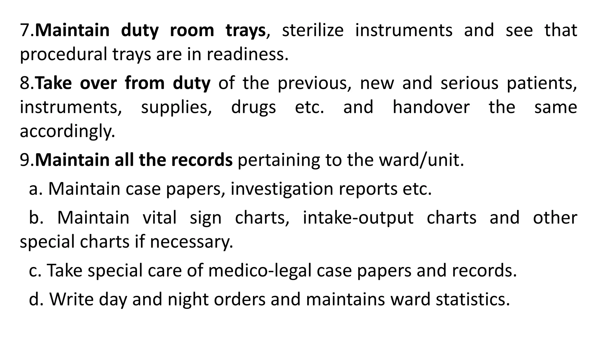 Planning and organizing: Hospital, unit and ancillary services | PPTX