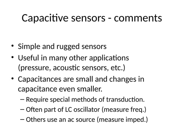 SENSORS Mgnetic & Capacitive sensors.pptx