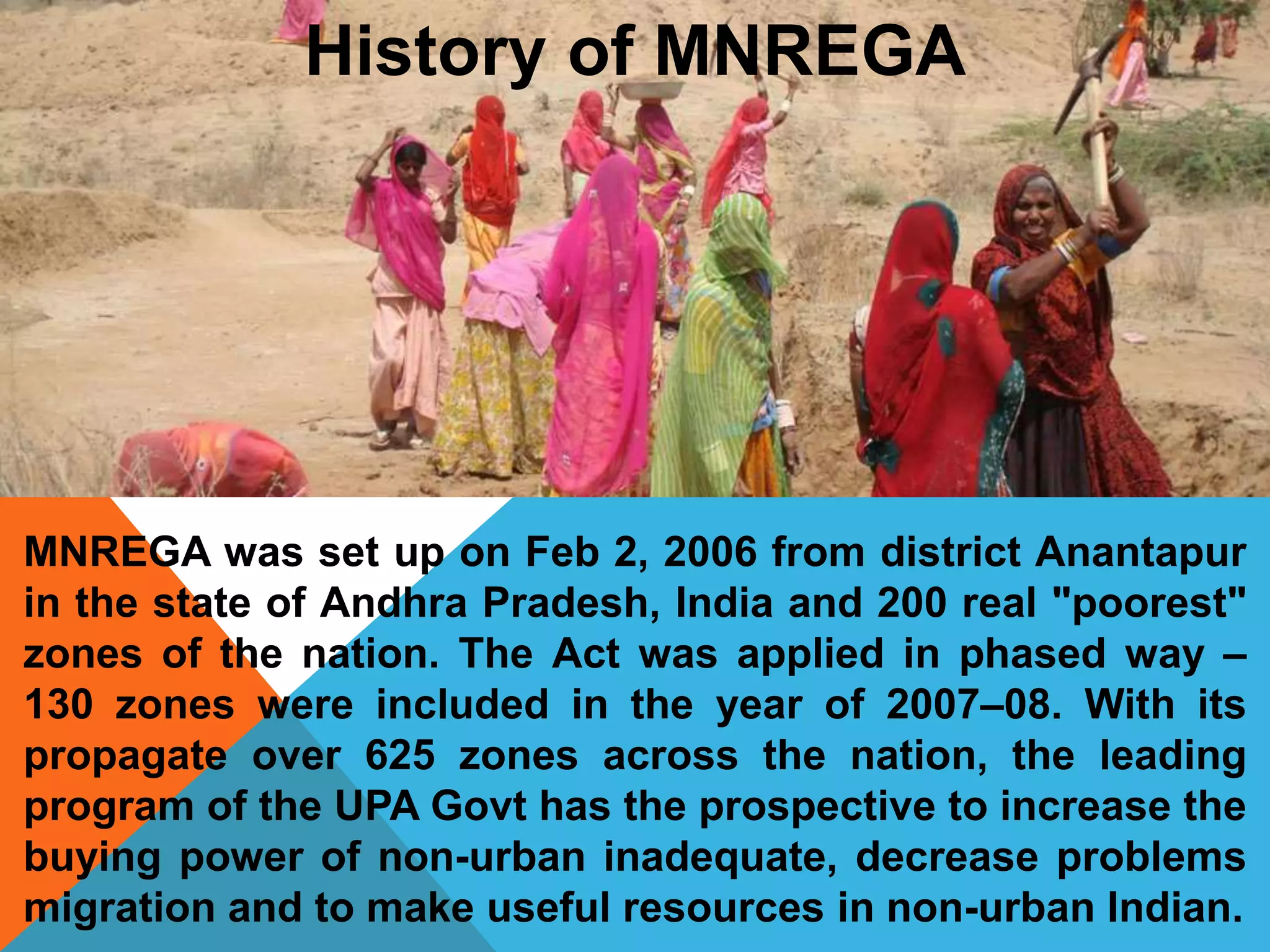 Mahatma Gandhi National Rural Employment Guarantee | PPTX