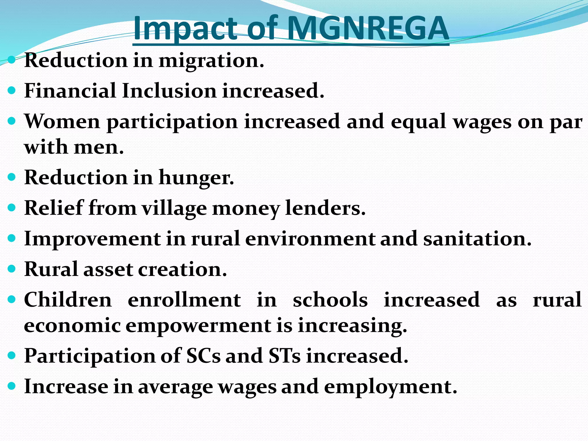 Mgnrega | PPTX