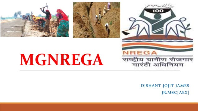 MGNREGA | PPTX