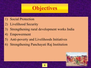 Mgnrega an overview | PPTX