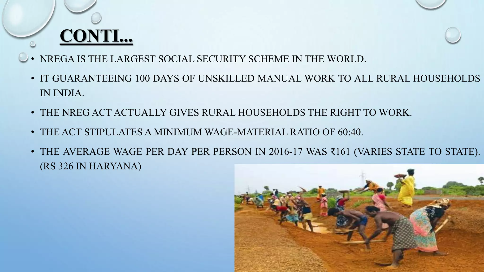 Mgnrega 2005 ppt | PPTX