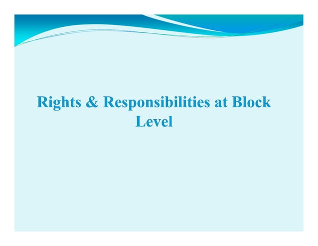 Roles and Responsibilities of PRIs in MGNREGA | PPT