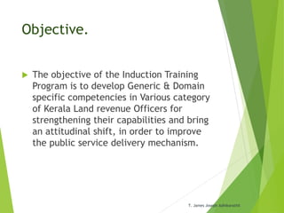 Training module of Land revenue officers | PPTX