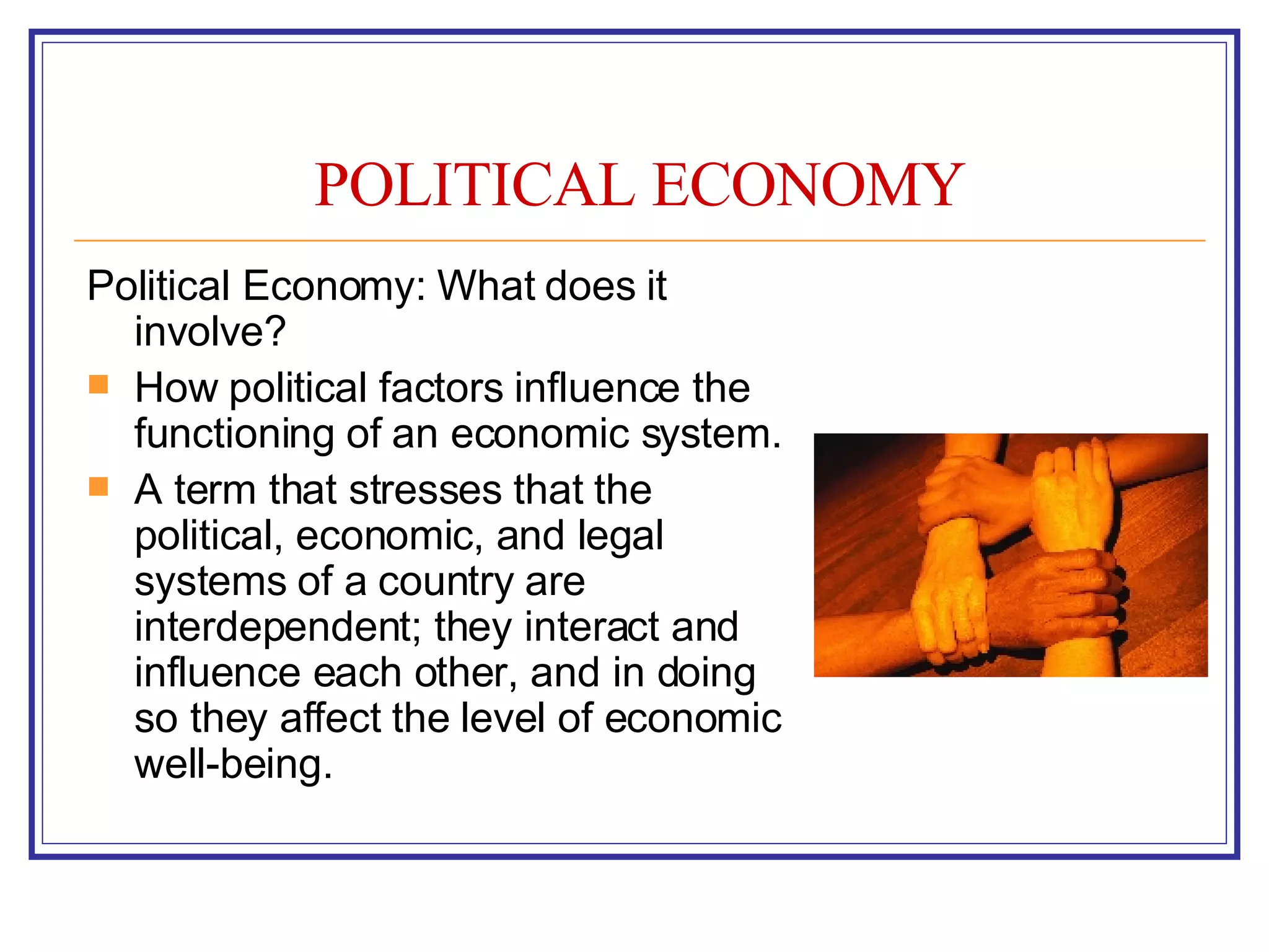 Mgnt4670 Ch 2 Differences In Political Economy | PPT | Legal Services ...