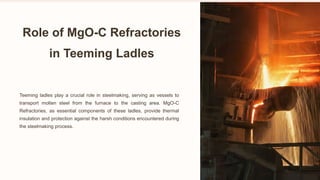 MgO-C Refractories for Teeming Ladle.pptx