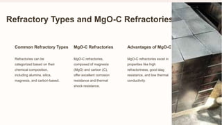 MgO-C Refractories for Teeming Ladle.pptx