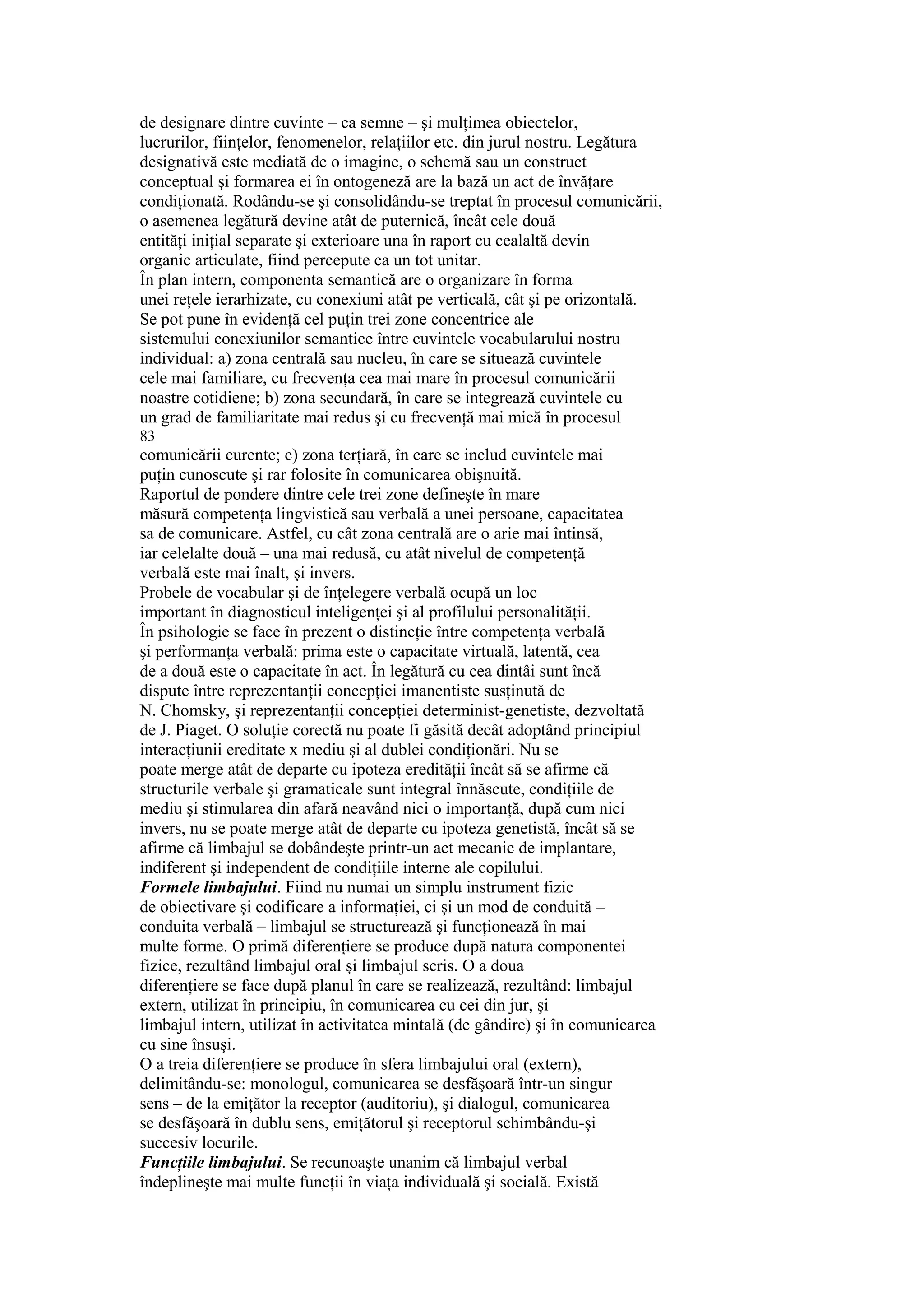 M golu fundamentele psihologiei | DOC