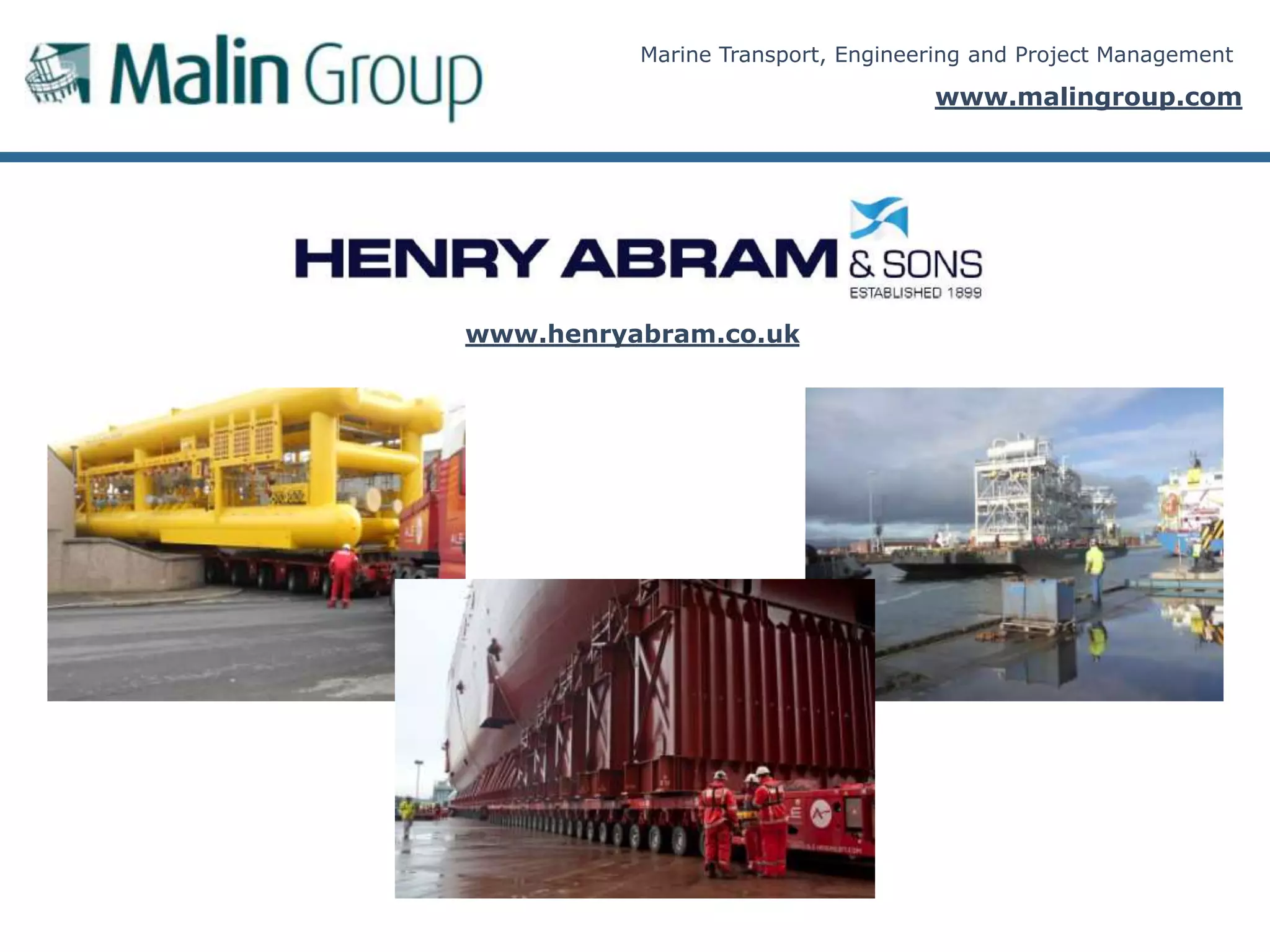 Malin Group Overview Presentation | PPT