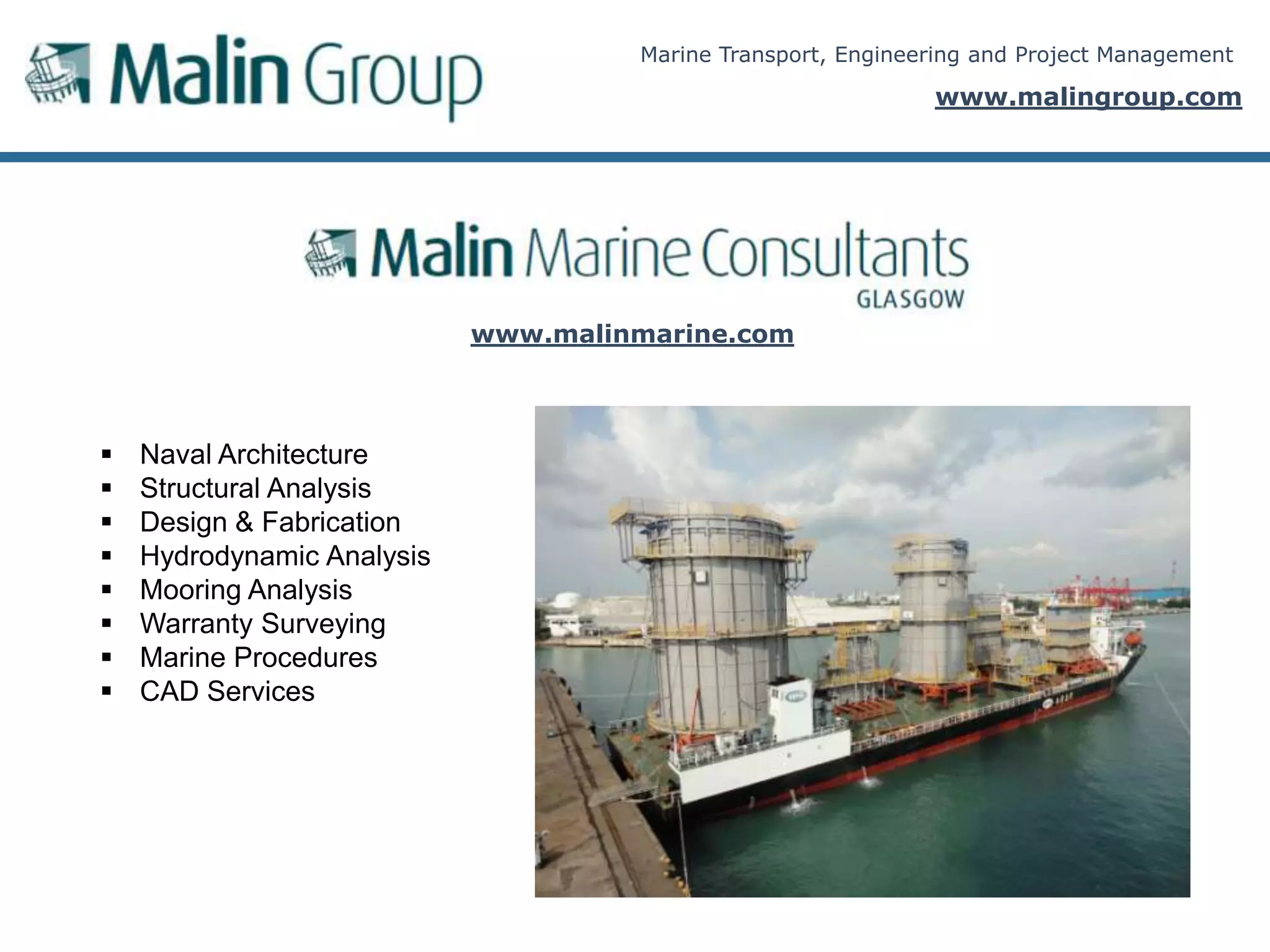 Malin Group Overview Presentation | PPT