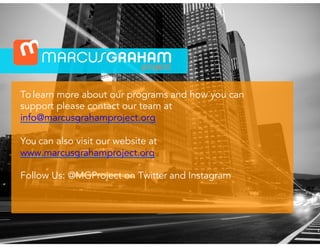 Marcus Graham Project Overview - 2019 | PDF