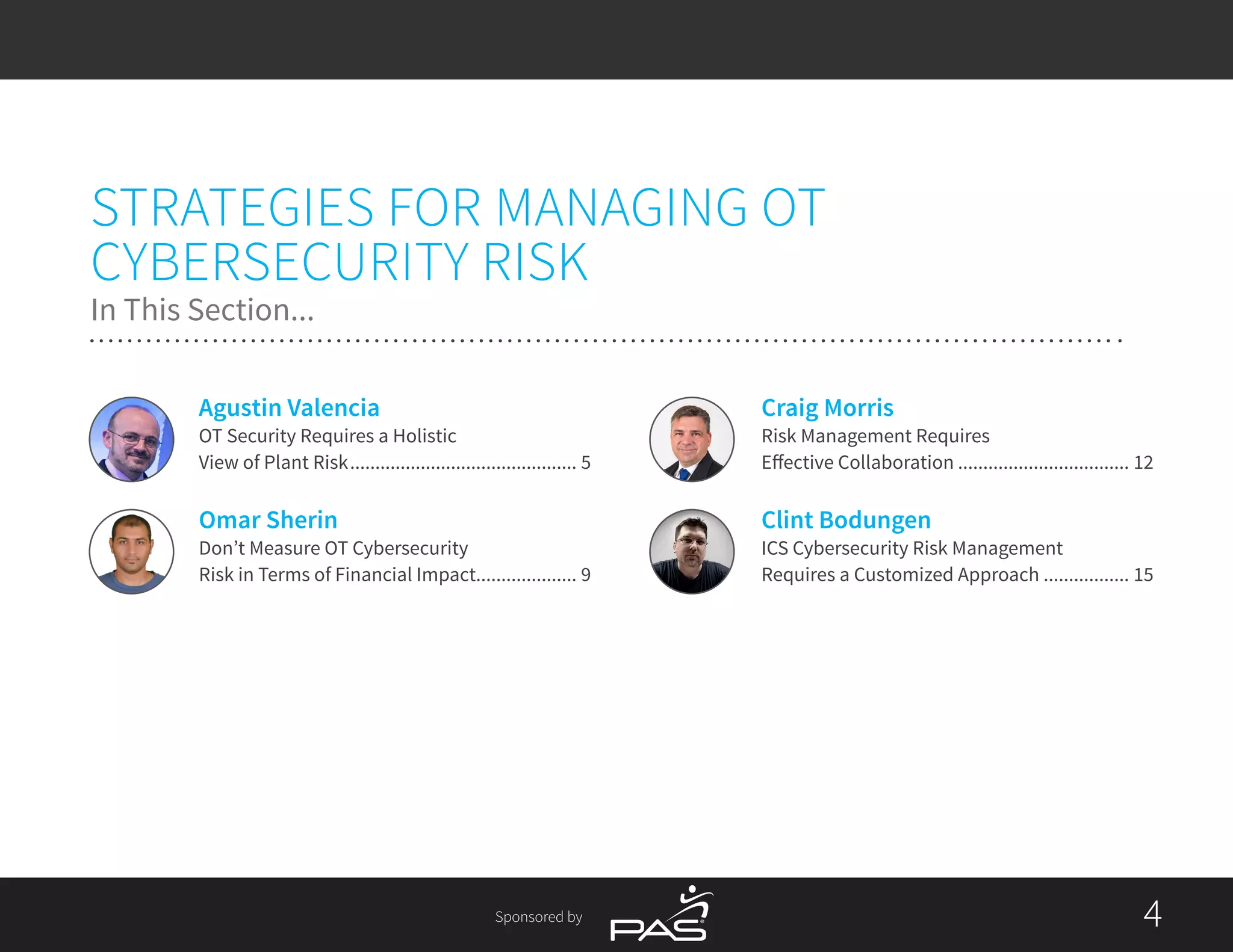 Strategies for Managing OT Cybersecurity Risk | PDF